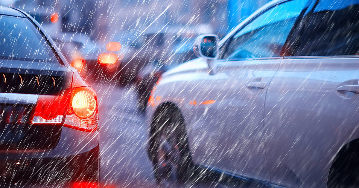 Rainy and Sleety Fall Weather Car Accidents | Slippery Roads | Impaired ...